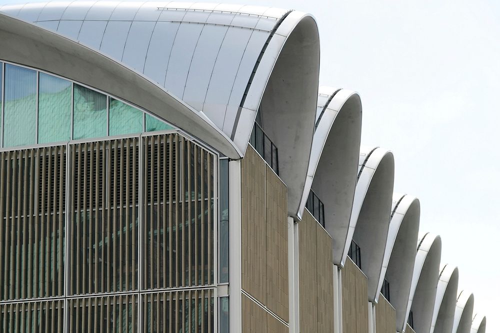 Modern building roof structure architecture. | Free Photo - rawpixel