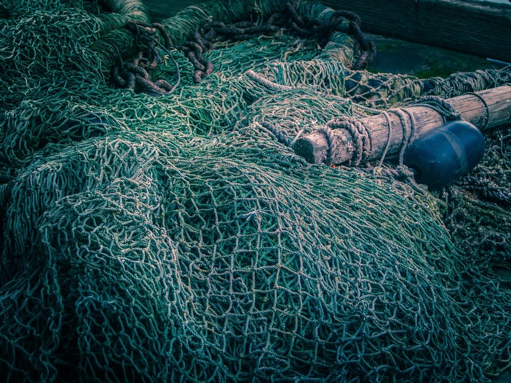 Fishing nets close up. Free | Free Photo - rawpixel