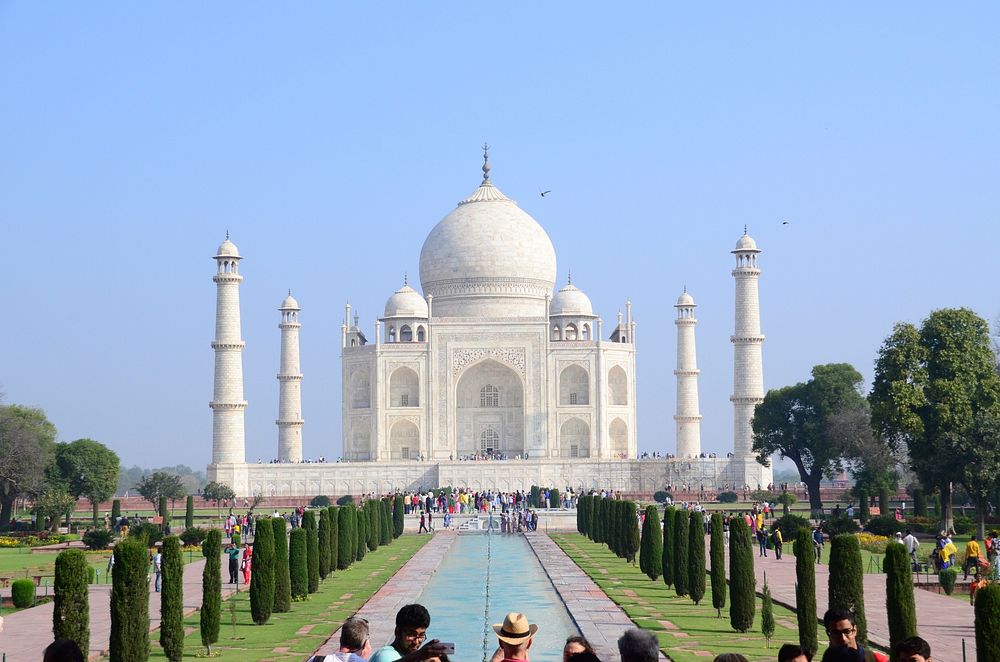 Taj Mahal architecture exterior. Free | Free Photo - rawpixel