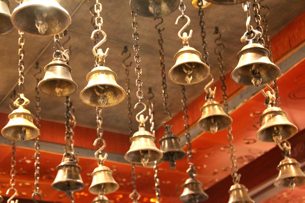 Free temple bells image, public | Free Photo - rawpixel