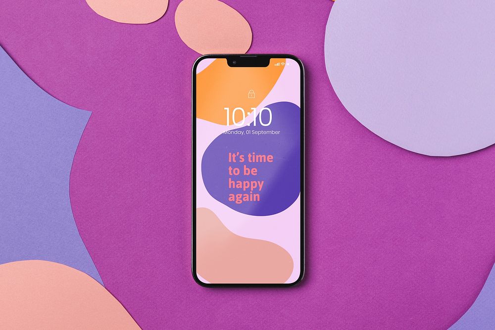 Aesthetic mobile screen, digital device | Free Photo - rawpixel