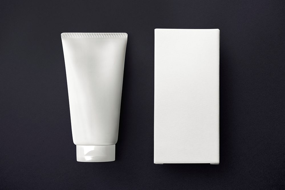 White skincare tube, product packaging | Free Photo - rawpixel