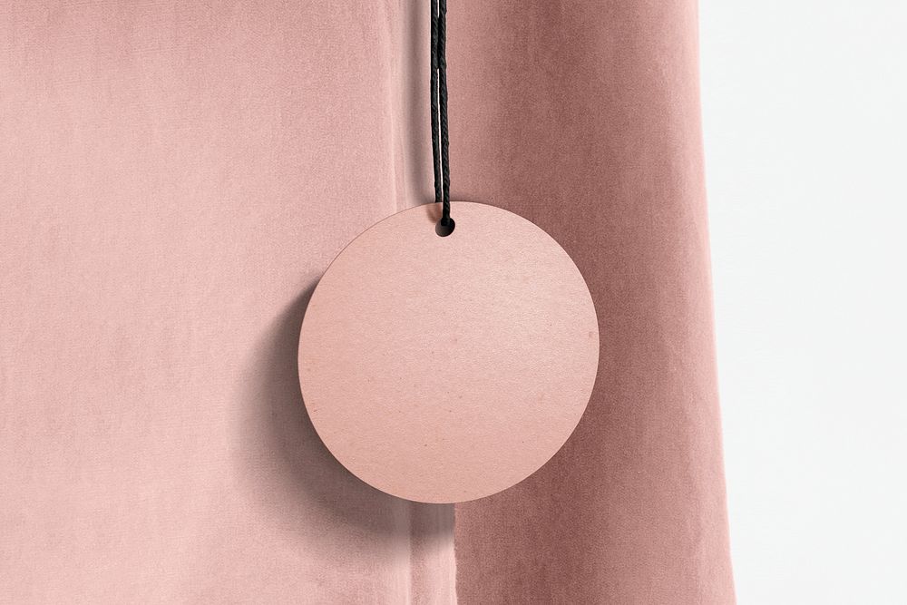 Pink clothing tag, apparel branding | Free Photo - rawpixel