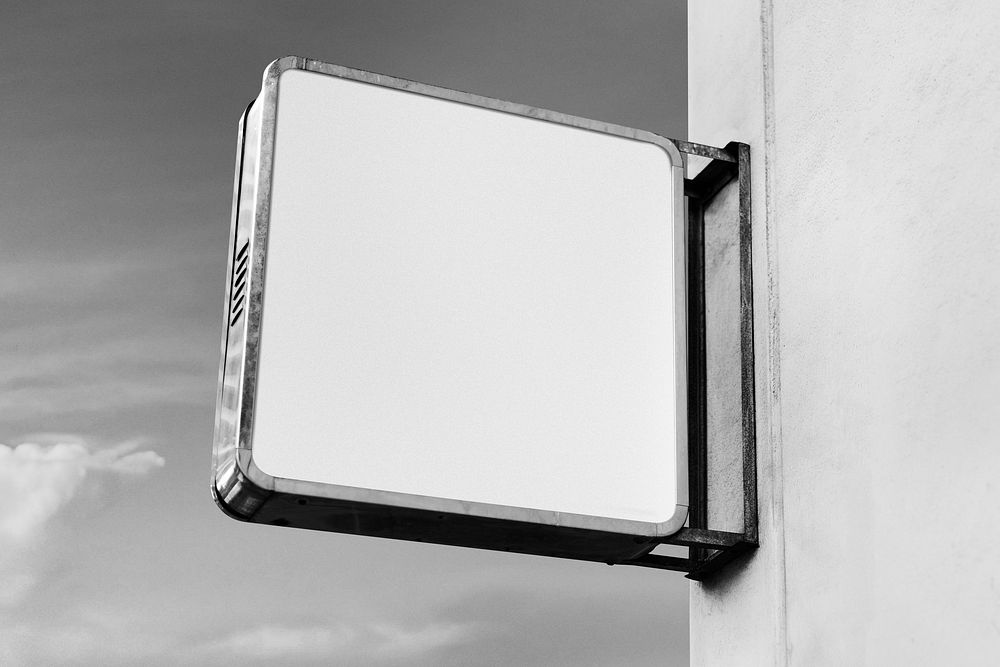 Square sign, realistic blank design | Free Photo - rawpixel