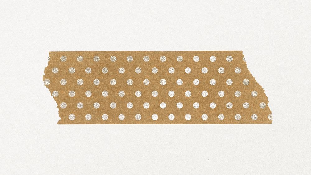 Polka dot washi tape clipart, | Free PSD - rawpixel