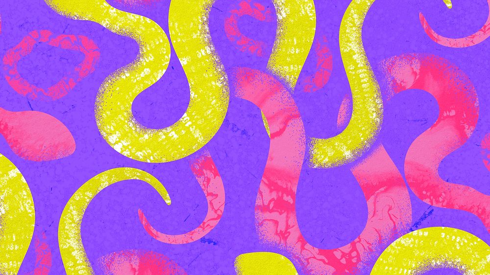 Colorful snake pattern HD wallpaper, | Free Photo - rawpixel