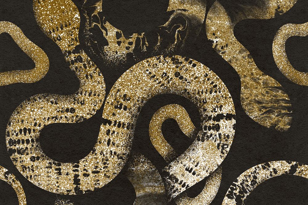 Gold snake pattern background, animal | Free Photo - rawpixel