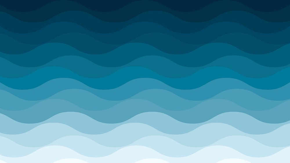 Blue desktop wallpaper wavy pattern | Free Photo - rawpixel