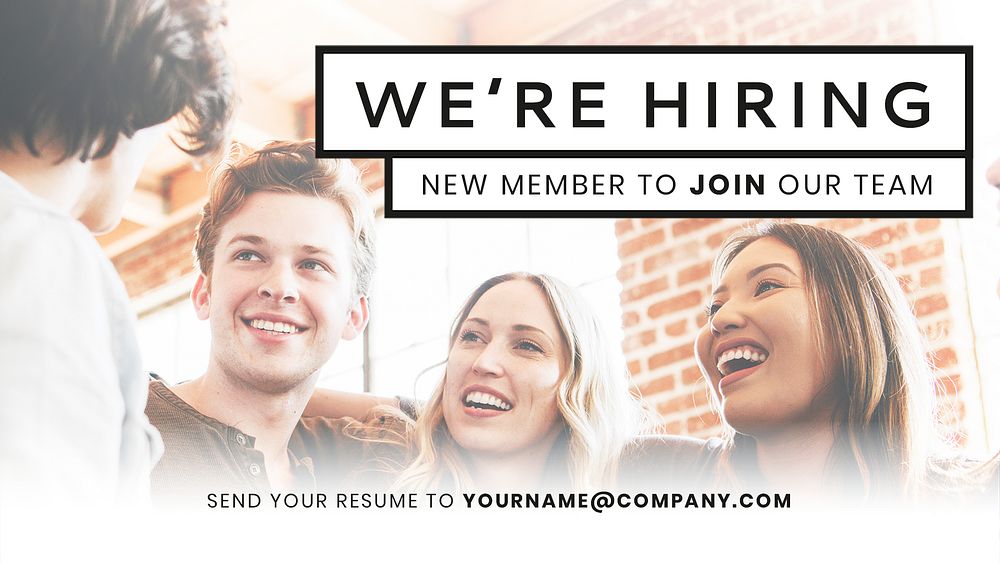 We're hiring new members join | Premium PSD - rawpixel