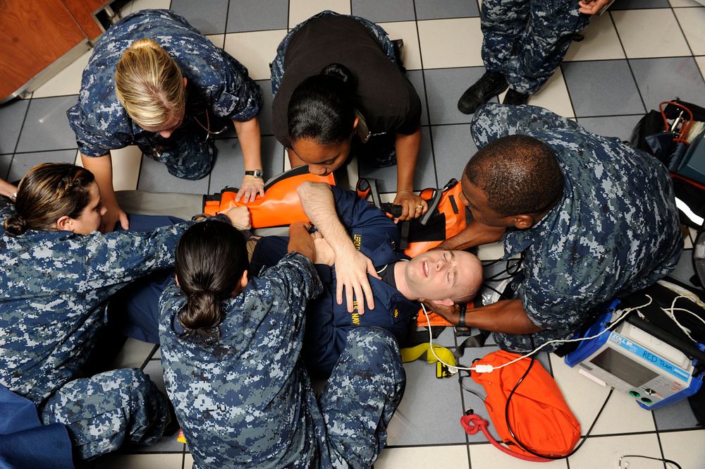 U.S. Navy hospital corpsmen roll | Free Photo - rawpixel