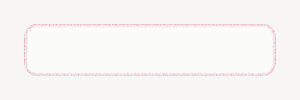 Pink dotted label frame psd | Premium PSD - rawpixel