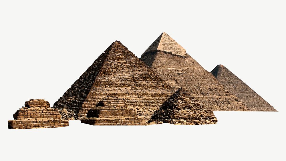 Egyptian pyramids collage element psd | Premium PSD - rawpixel