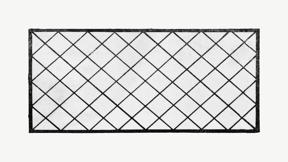 Striped rectangle shape, geometric graphic | Premium PSD - rawpixel