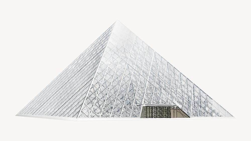 Glass pyramid Louvre courtyard France | Free Photo - rawpixel
