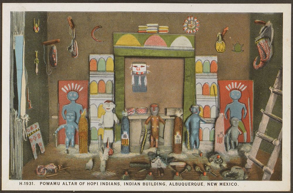 Powamu altar Hopi Indians, Indian | Free Photo Illustration - rawpixel