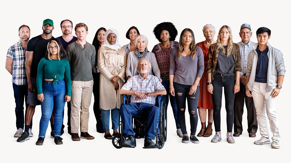 Big happy diverse family, full | Premium Photo - rawpixel