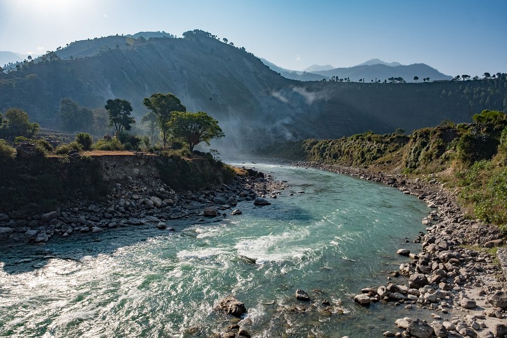 The Siti River in Chainpur, | Free Photo - rawpixel