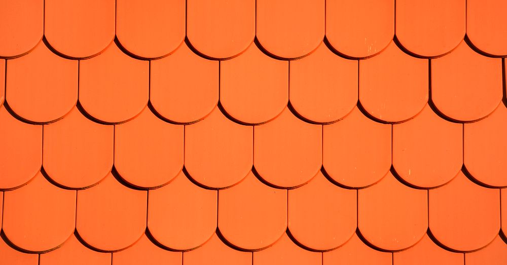 Orange roof pattern background, abstract | Free Photo - rawpixel