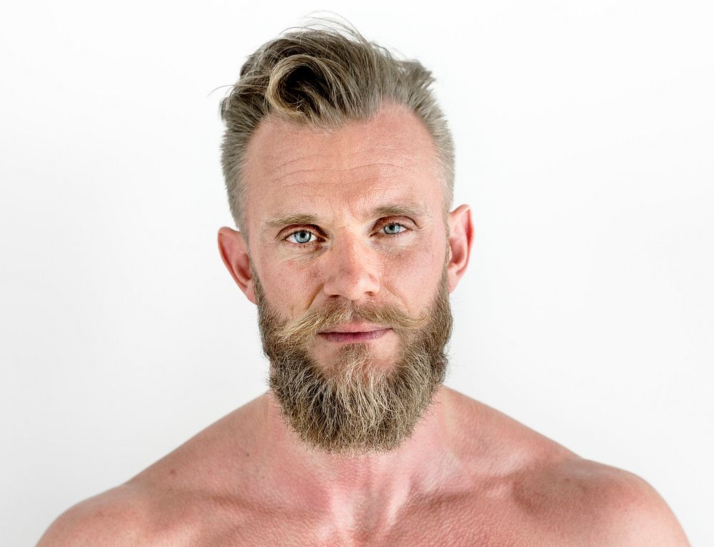 Portrait of white man isolated | Premium Photo - rawpixel