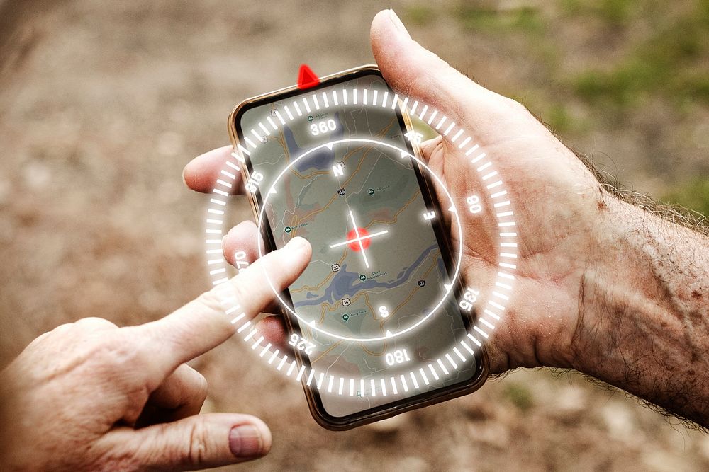 Lovely senior couple using GPS | Premium Photo - rawpixel