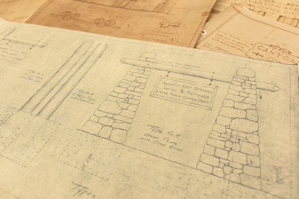 Museum map collection: architectural drawings | Free Photo - rawpixel