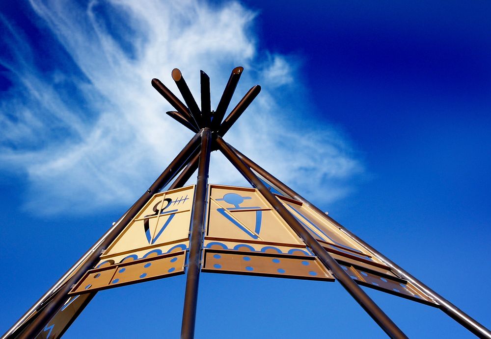 Calgary public art. Tipi or | Free Photo - rawpixel