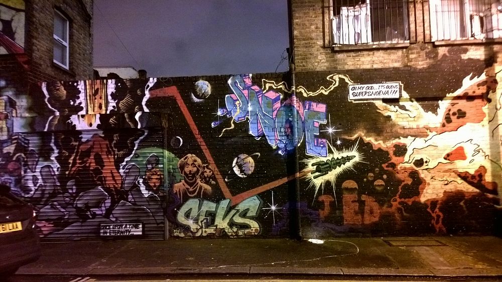 Comic book style Street Art | Free Photo - rawpixel