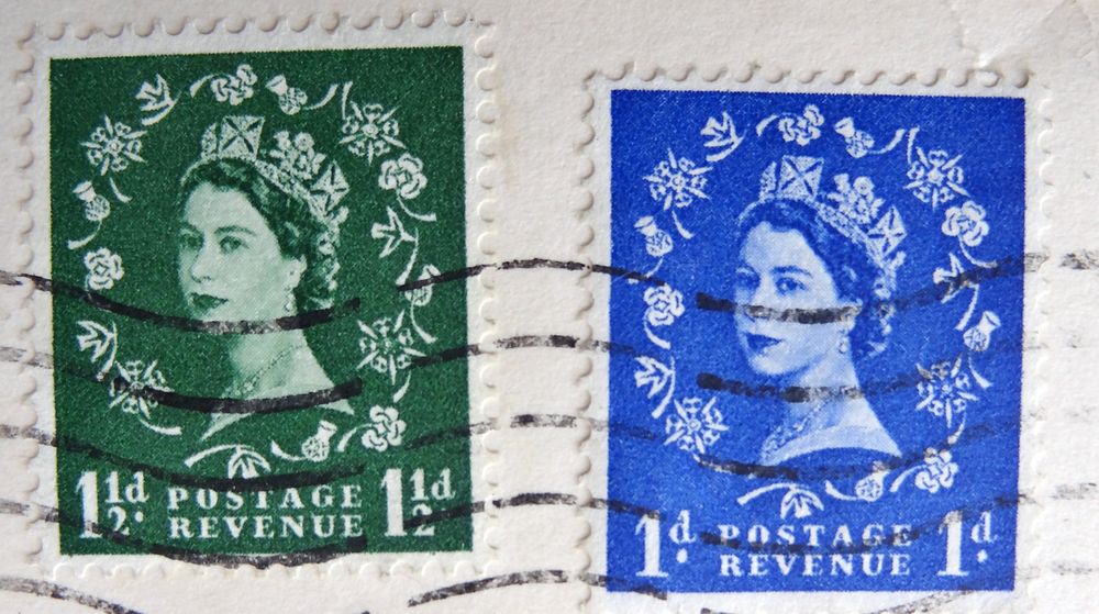 POSTCARD STAMPS. | Free Photo - rawpixel