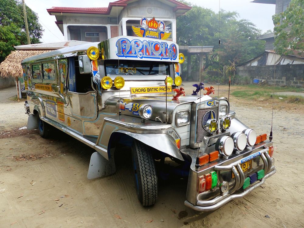 Philippine jeepney. | Free Photo - rawpixel