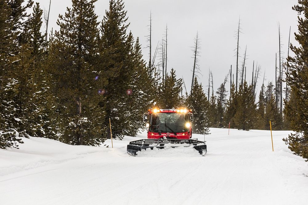 Groomer headed Southbound Flagg Ranch | Free Photo - rawpixel