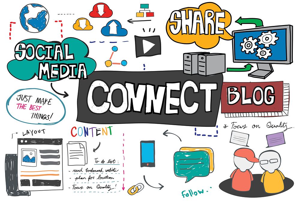 Connection Social Media Social Networking | Premium Photo - rawpixel