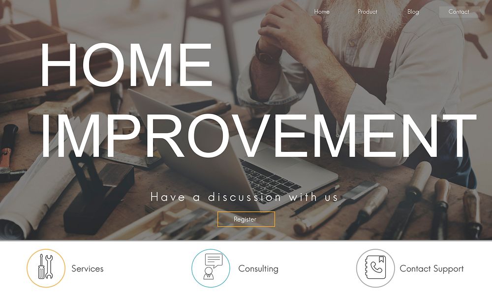 Home Improvement Website Register Button | Premium Photo - rawpixel