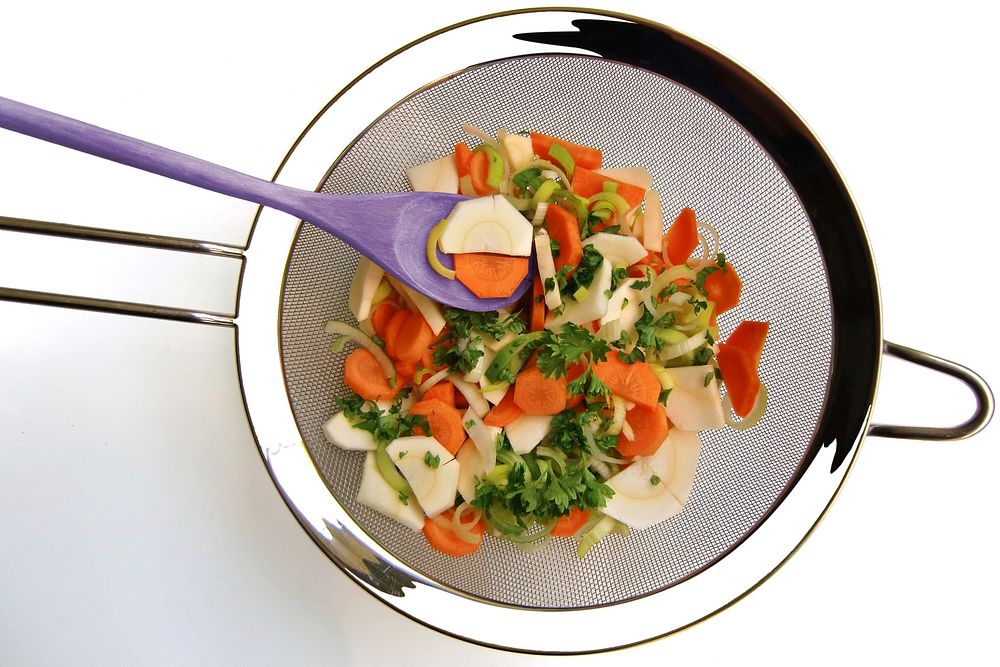 Vegetables in Kitchen Sieve | Free Photo - rawpixel
