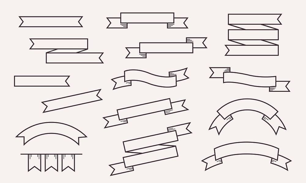 Different style banners vector | Premium Vector - rawpixel