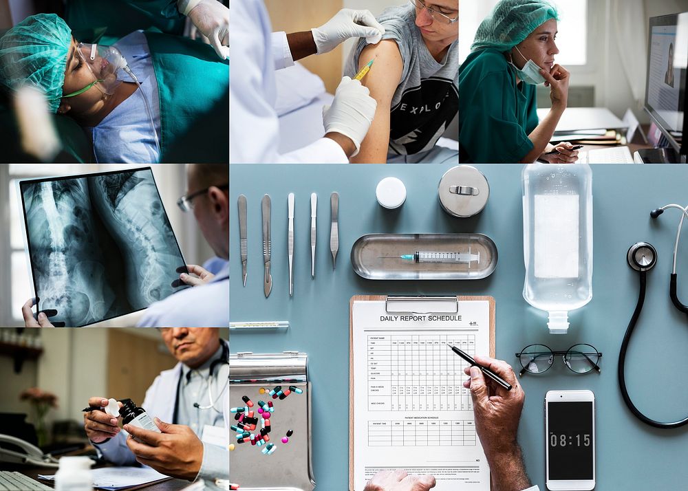 Collection of medical care services | Premium Photo - rawpixel