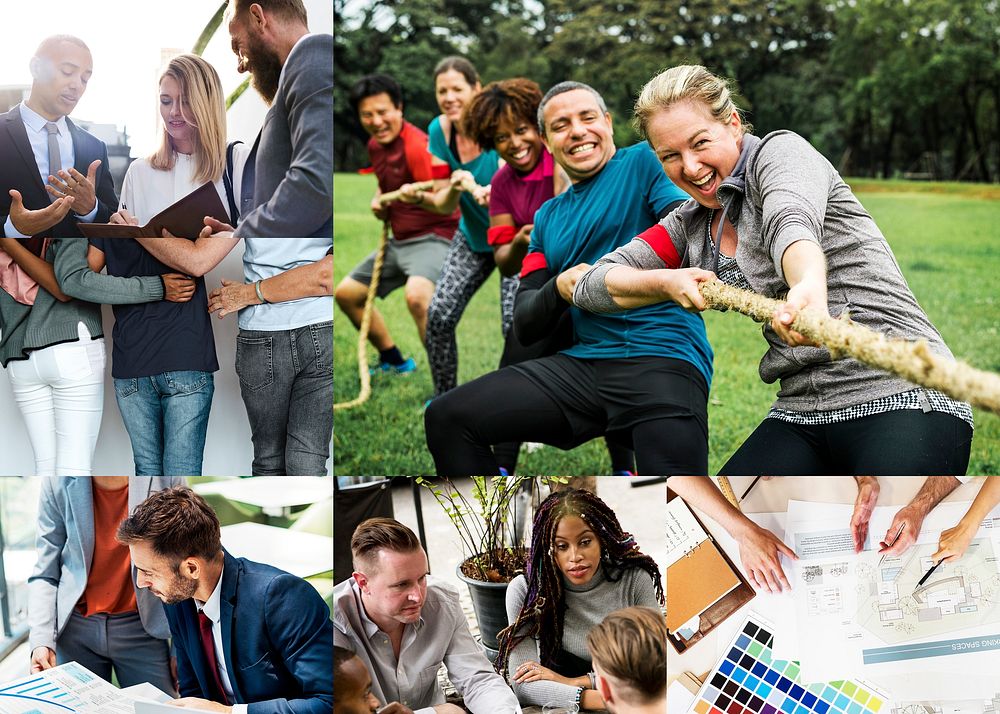 Compilation of friendship and community | Premium Photo - rawpixel