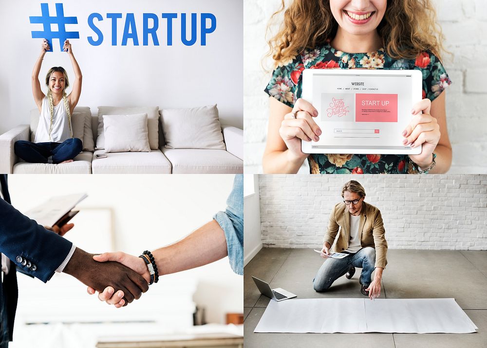 Compilation of startup themed images | Premium Photo - rawpixel