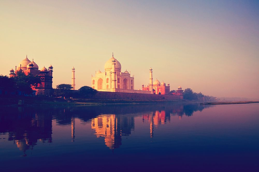 The Taj Mahal in Agra | Premium Photo - rawpixel