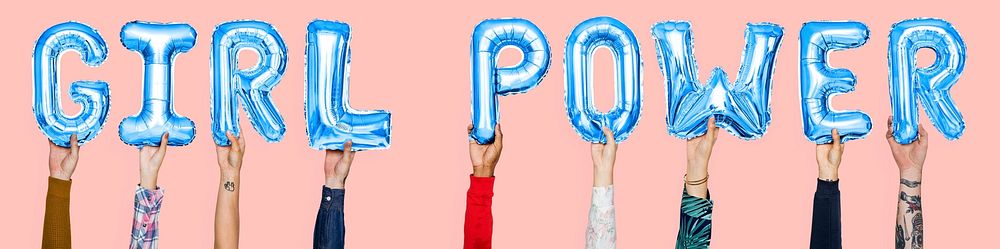 Hands holding girl power word | Premium Photo - rawpixel