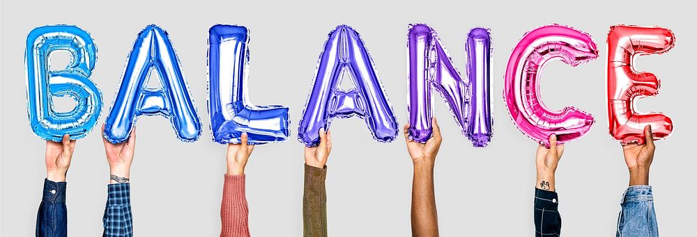 Colorful balloon letters forming word | Free Photo - rawpixel