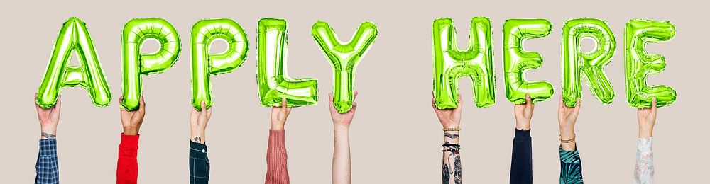 Hands holding Apply Here word | Photo - rawpixel