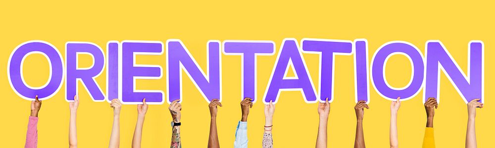 Hands holding the word Orientation | Free Photo - rawpixel