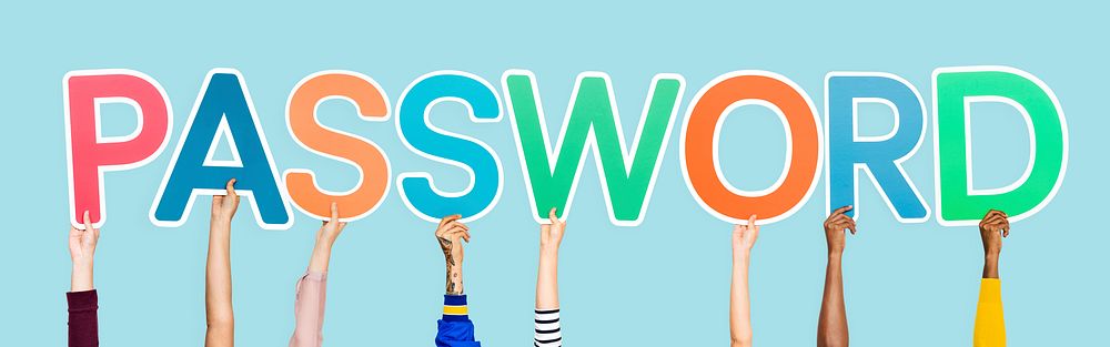 Diverse hands holding word password | Premium Photo - rawpixel