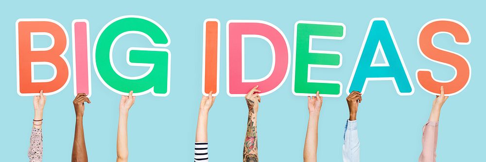 Diverse hands holding words big | Premium Photo - rawpixel