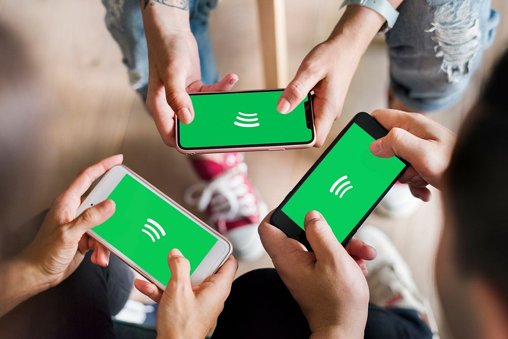 People using Spotify application | Free Photo - rawpixel