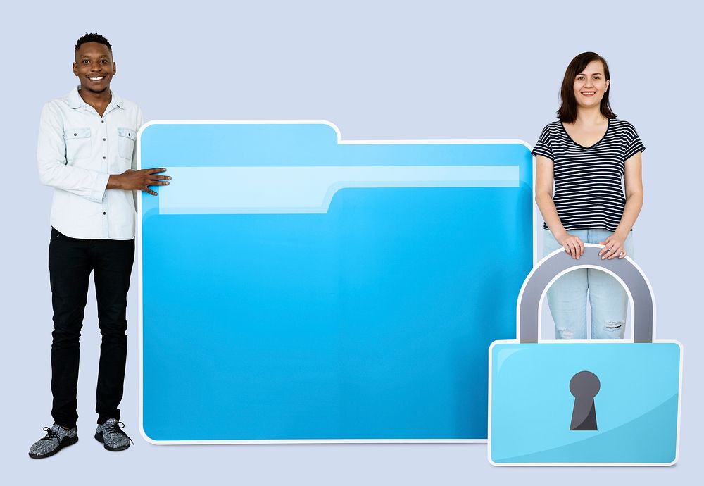 Computer security and privacy concept | Premium PSD - rawpixel