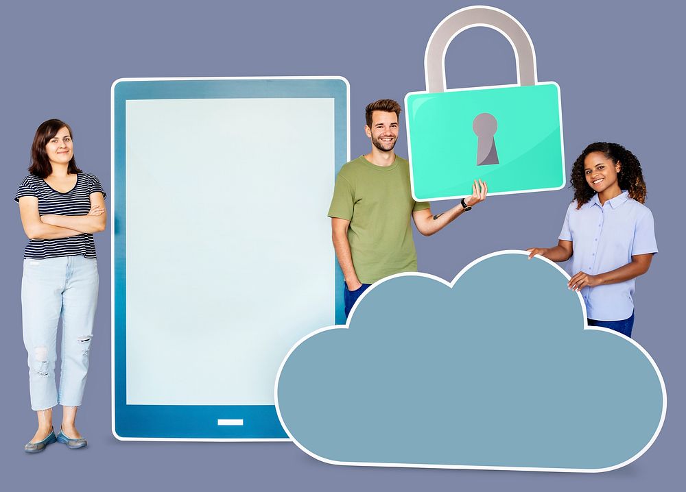 Internet security and protection concept | Premium PSD - rawpixel