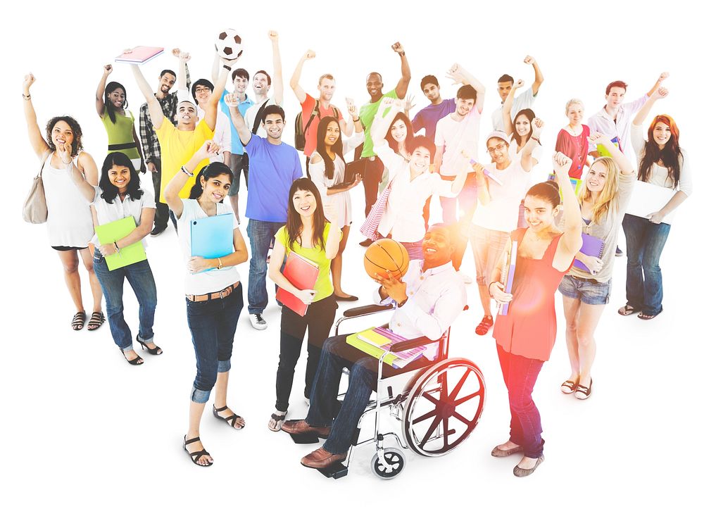 Education Group of Students Unity | Premium Photo - rawpixel