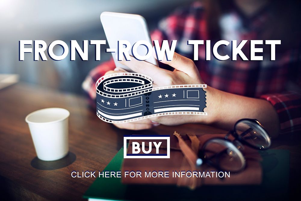 Movie Cinema Ticket Graphic Concept | Free Photo - rawpixel