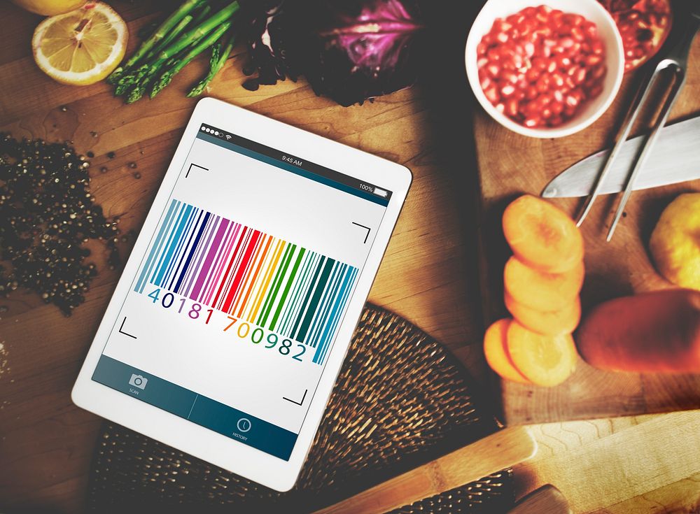 Bar Code Encryption Interface Coding | Free Photo - rawpixel